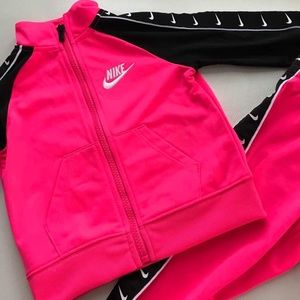 Nike | Matching Sets | Nike Pink Cute Active Pants Set | Poshmark